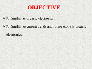 Applications of organic electronics | PPSX