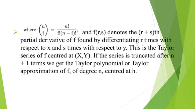 Applications of partial differentiation | PPTX