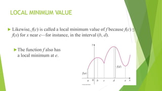 Applications of partial differentiation | PPTX
