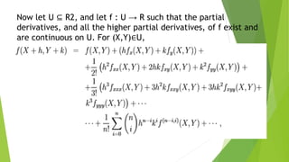 Applications of partial differentiation | PPTX