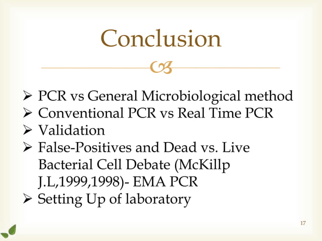 Applications of pcr in detection of food borne pathogens and gm foods ...