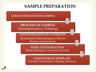 Applications of pcr in detection of food borne pathogens and gm foods ...