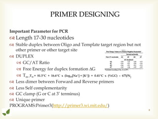 Applications of pcr in detection of food borne pathogens and gm foods ...
