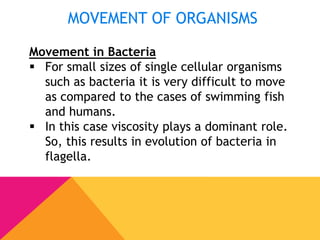 Applications of physics in biology | PPTX