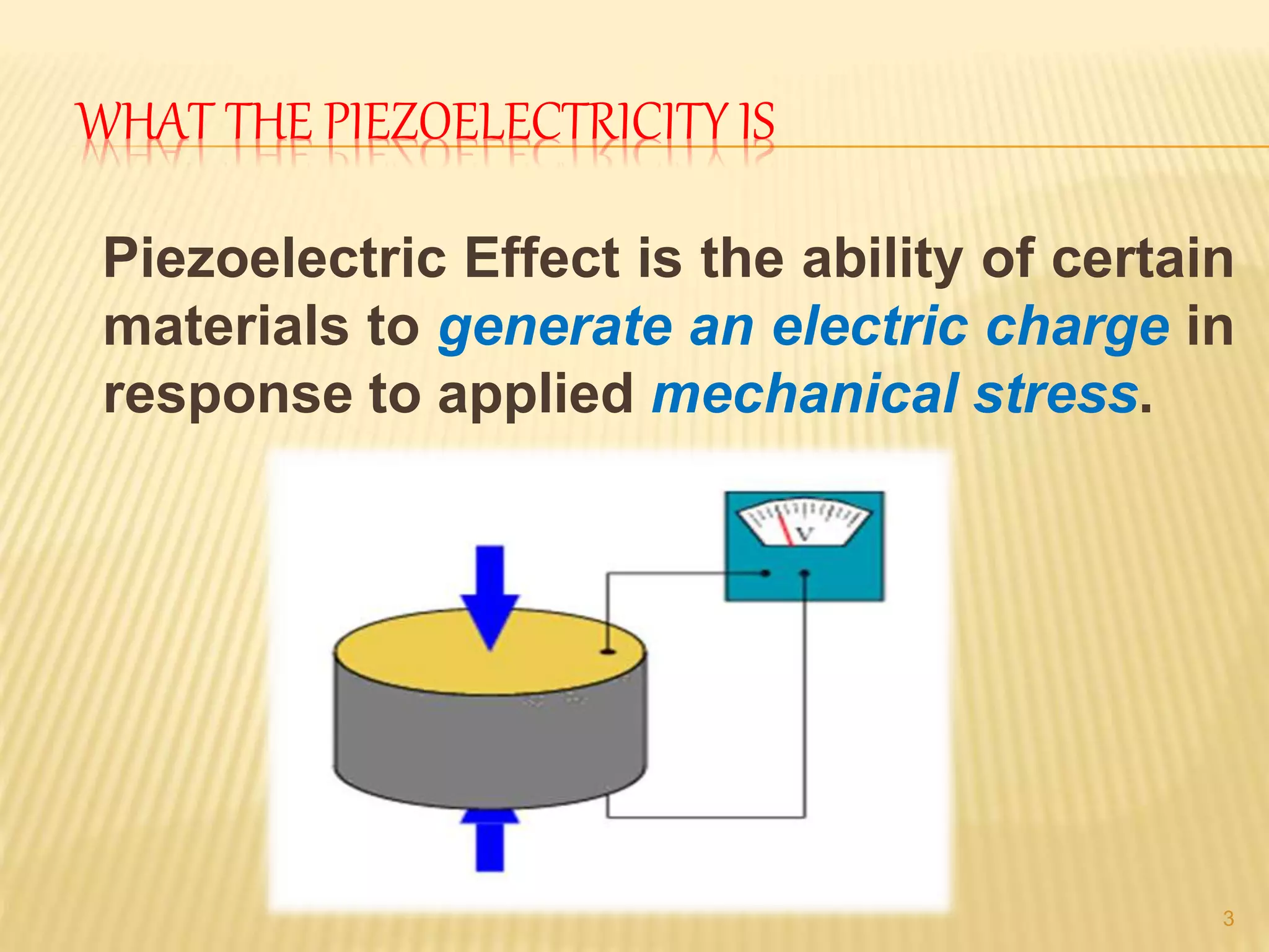 Applications of piezo-electricity | PPTX