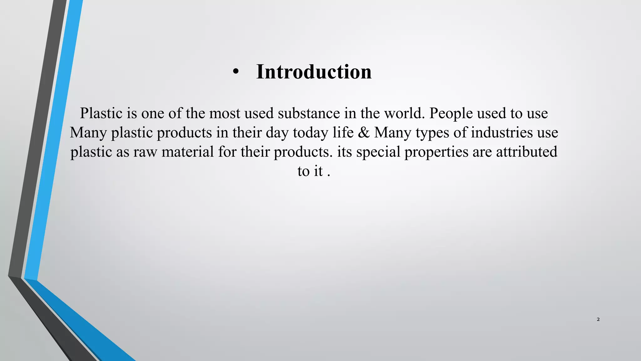 Applications of plastics | PDF