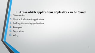 Applications of plastics | PDF