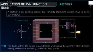 Applications of Pn junction diode.pdfgjjhggg | PDF