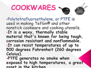Applications of polymer in daily life | PPTX