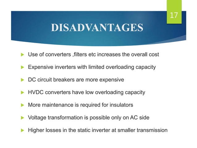 Applications of power electronics in HVDC | PPTX | Computer Networking | Computing