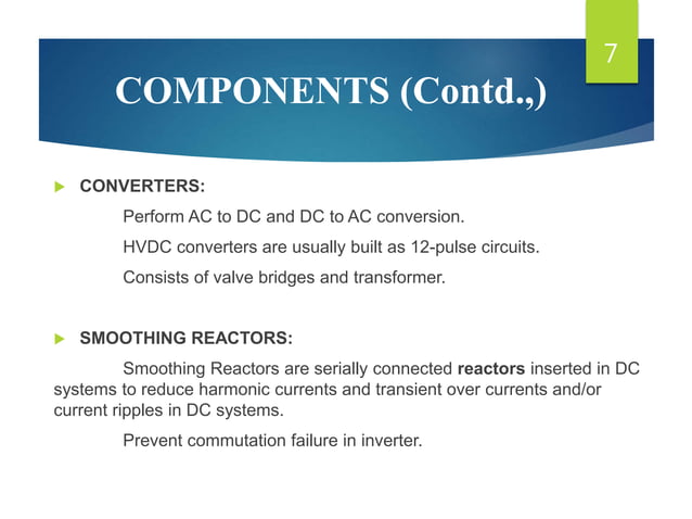 Applications Of Power Electronics In Hvdc Pptx Computer Networking Computing