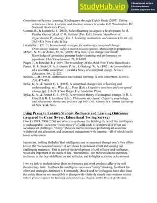 Applications Of Psychological Science To Teaching And Learning Gaps In ...