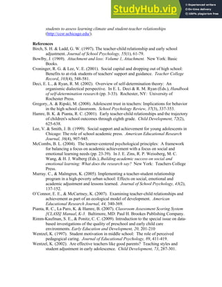 Applications Of Psychological Science To Teaching And Learning Gaps In ...