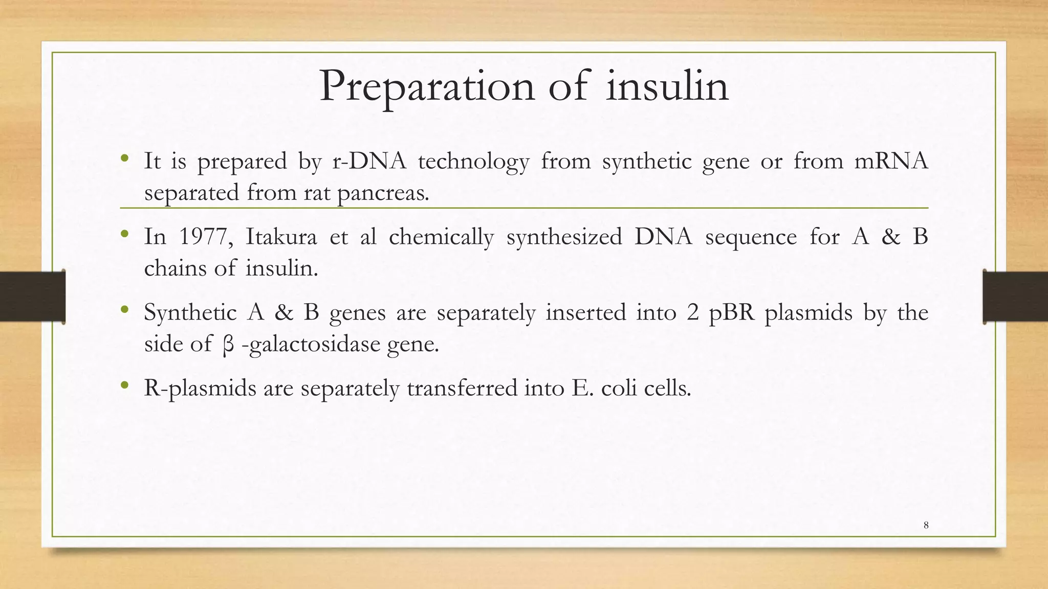 Applications of r-dna technology | PPTX
