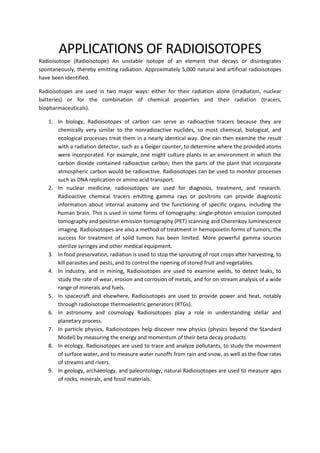 Applications of Radioisotopes.pdf