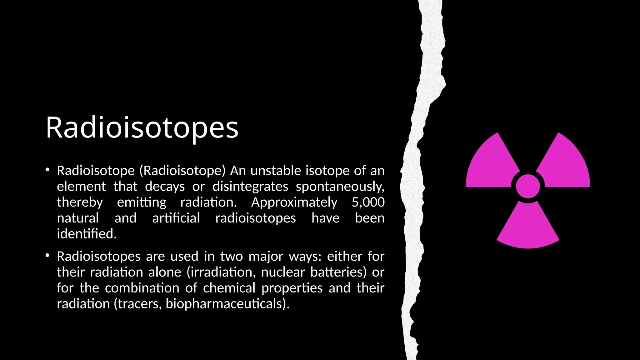 Diverse Applications of Radioisotopes - Overview and Importance | PPTX