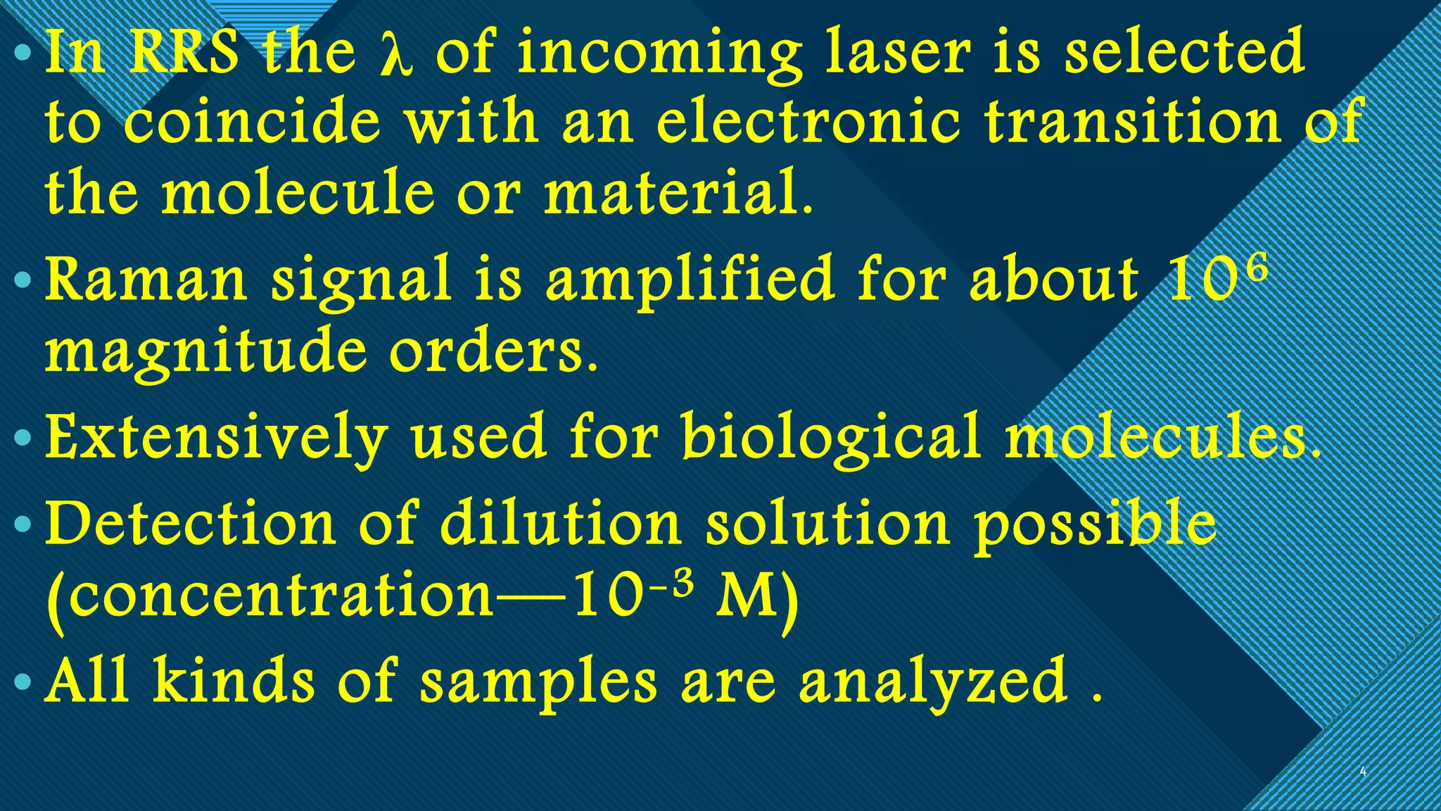 Applications of raman spectroscopy | PPTX