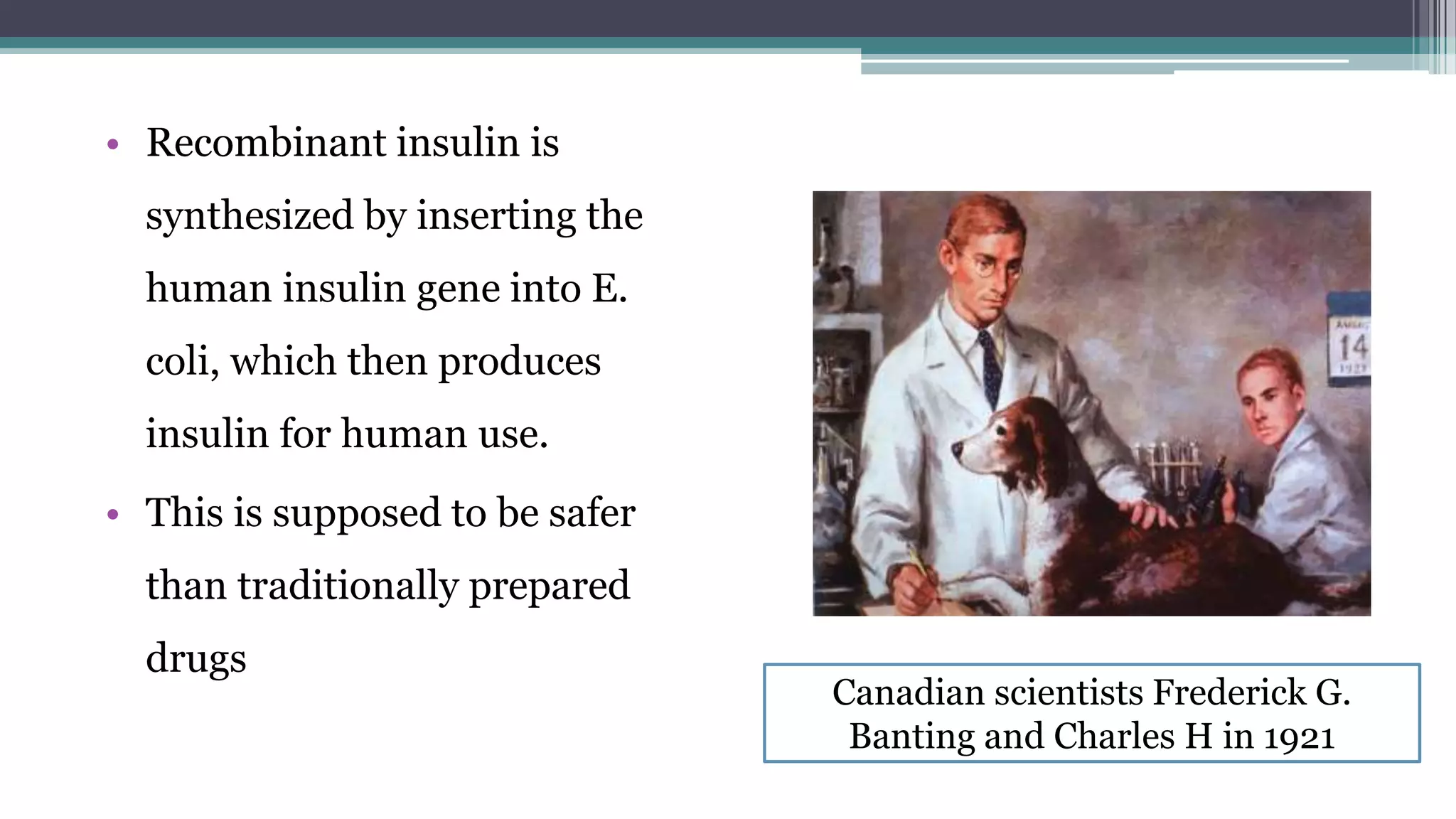 Applications of rdna technology in medicines | PPTX