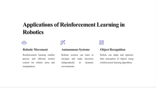 applications of reinforcement learning 1 | PPTX