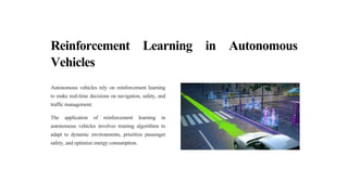 applications of reinforcement learning 1 | PPTX