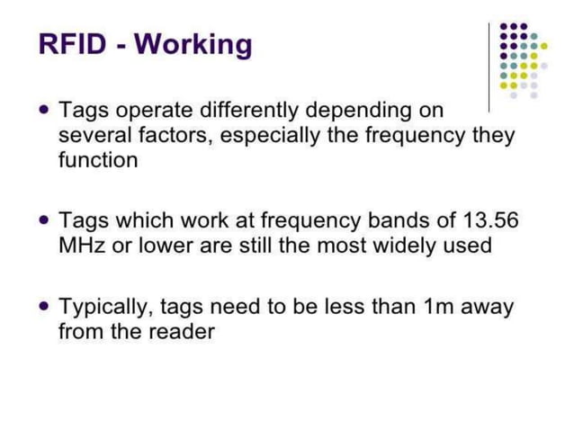 Applications of rfid | PPT