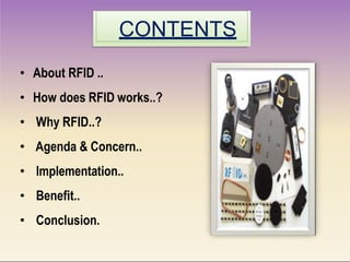 Applications of rfid | PPTX