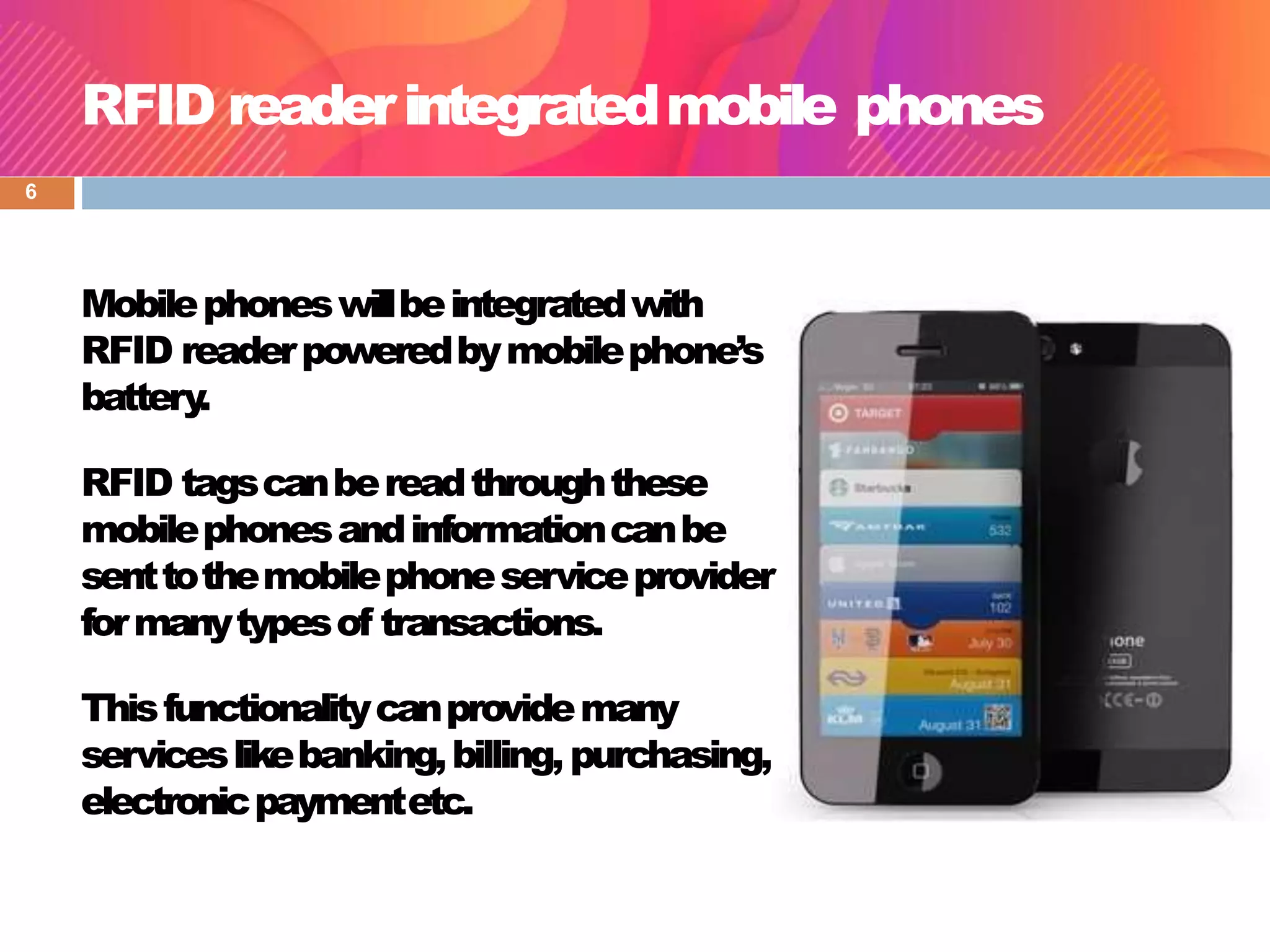 APPLICATIONS OF RFID by ARNEL MIRASOL.pptx