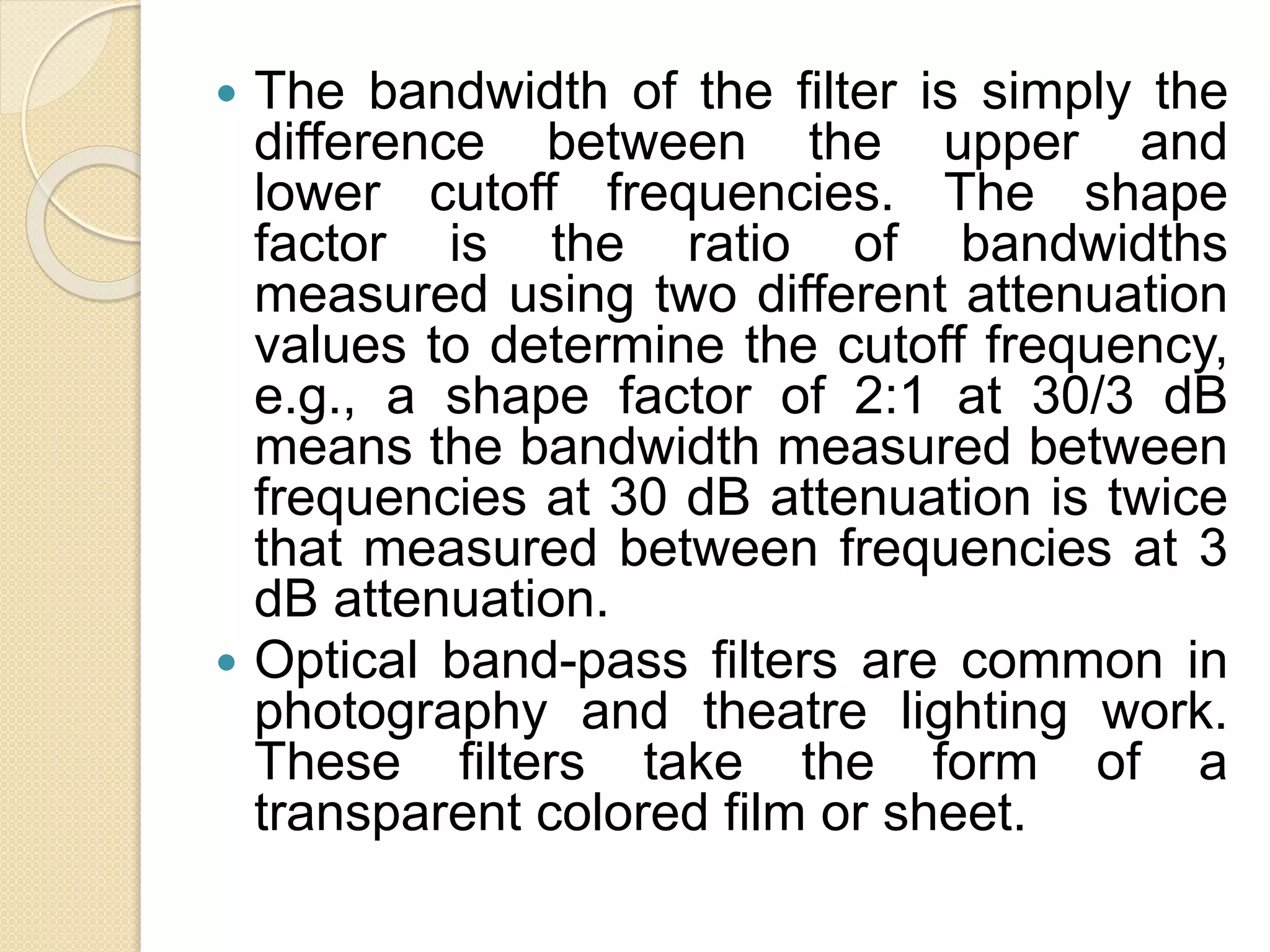 Applications of RLC Circuits | PPTX