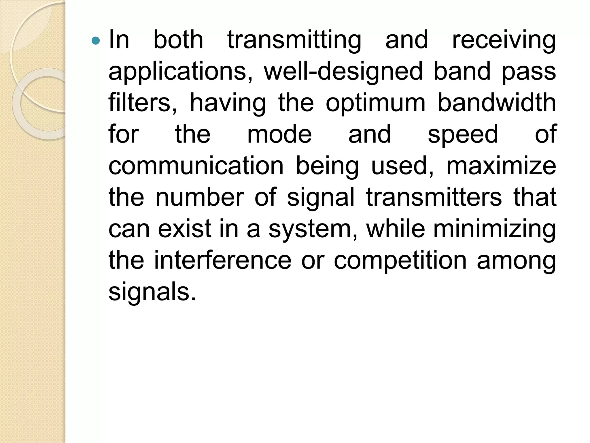 Applications of RLC Circuits | PPTX