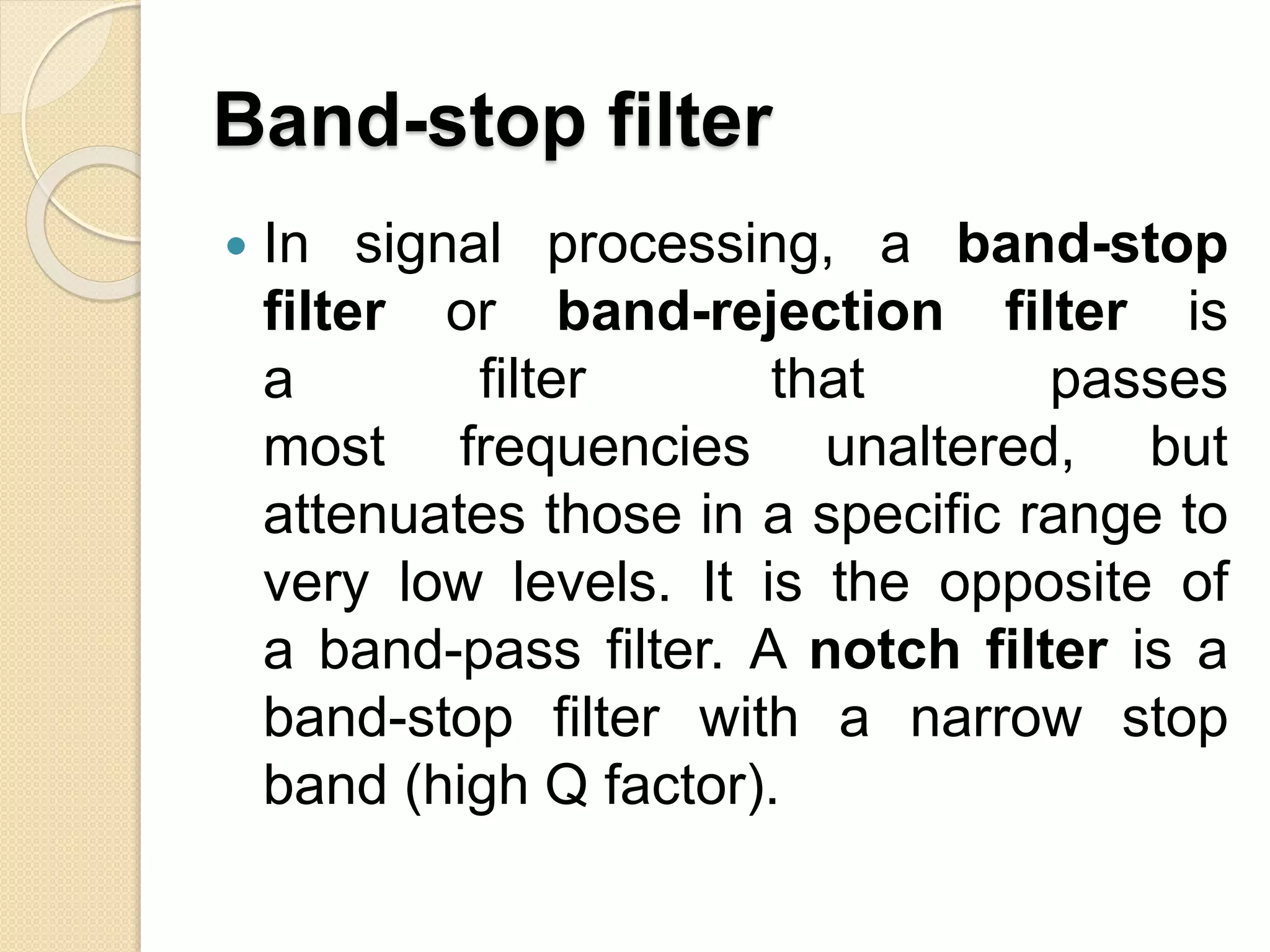 Applications of RLC Circuits | PPTX