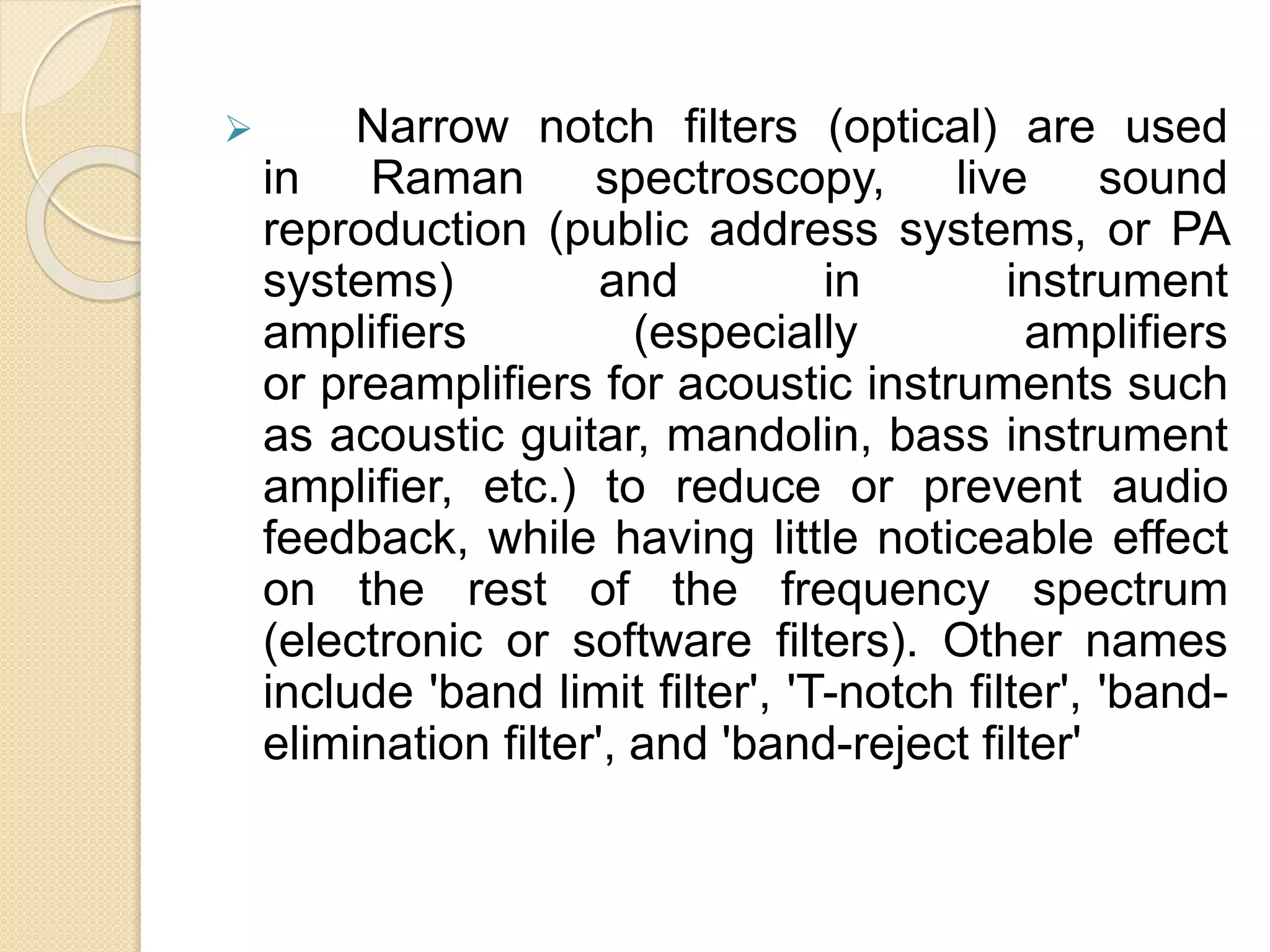Applications of RLC Circuits | PPTX