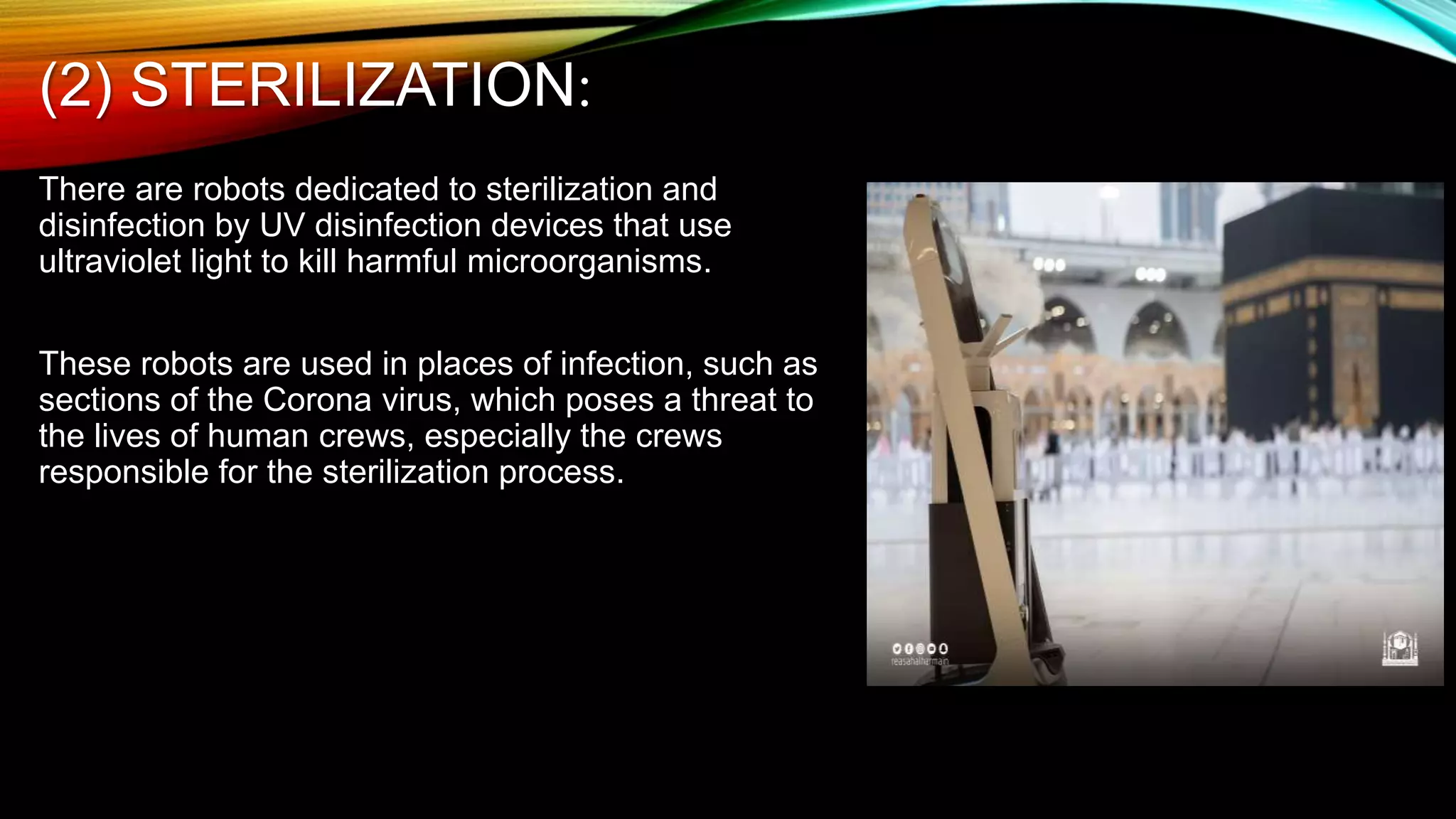 Applications Of Robotics 6 2pptx Robotics Technology And Computing