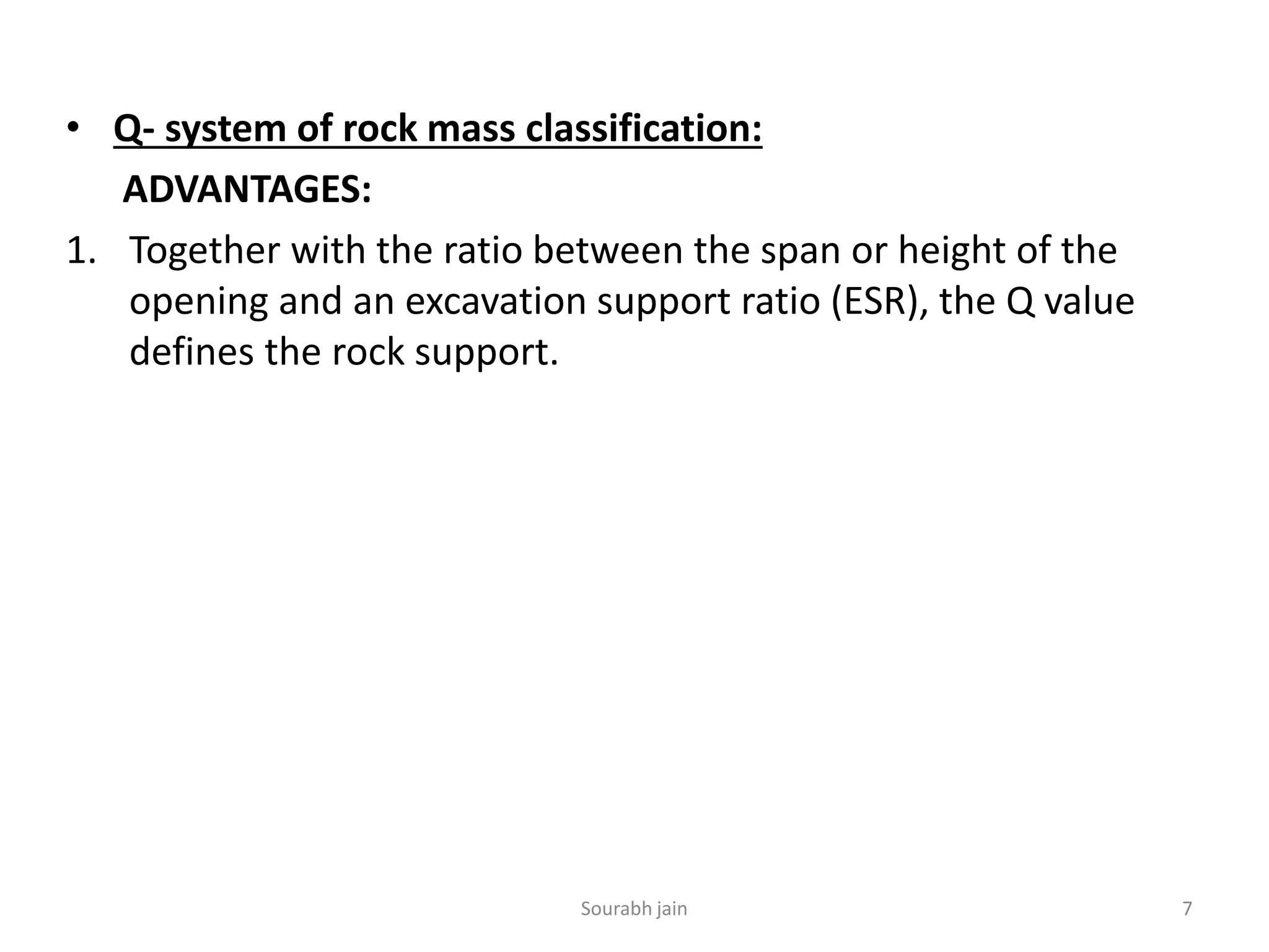 Applications of rock classifications | PPTX