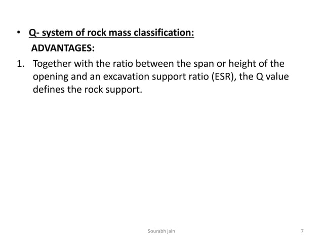Applications of rock classifications | PPTX | Civil Engineering ...