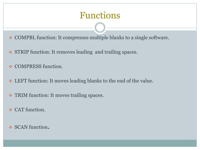 Applications of sas and minitab in data analysis | PPT | Free Download
