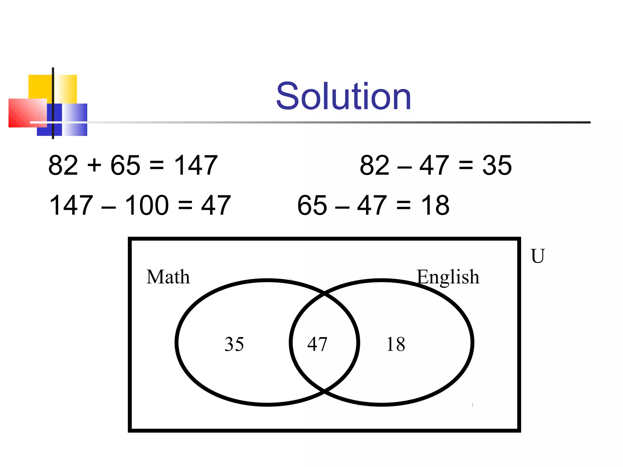 Applications of set theory | PPT
