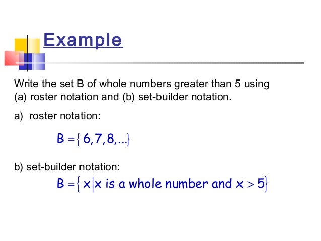 Applications of set theory