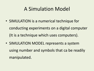 Applications of simulation in Business with Example | PPTX