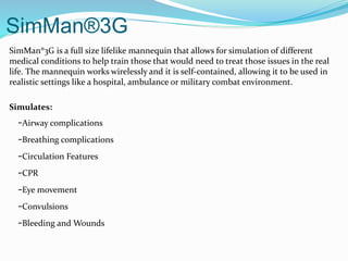 Applications of simulation in hospital | PPTX