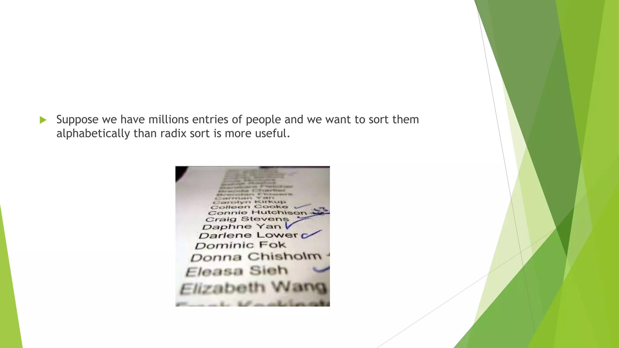 Applications of sorting (1) | PPTX