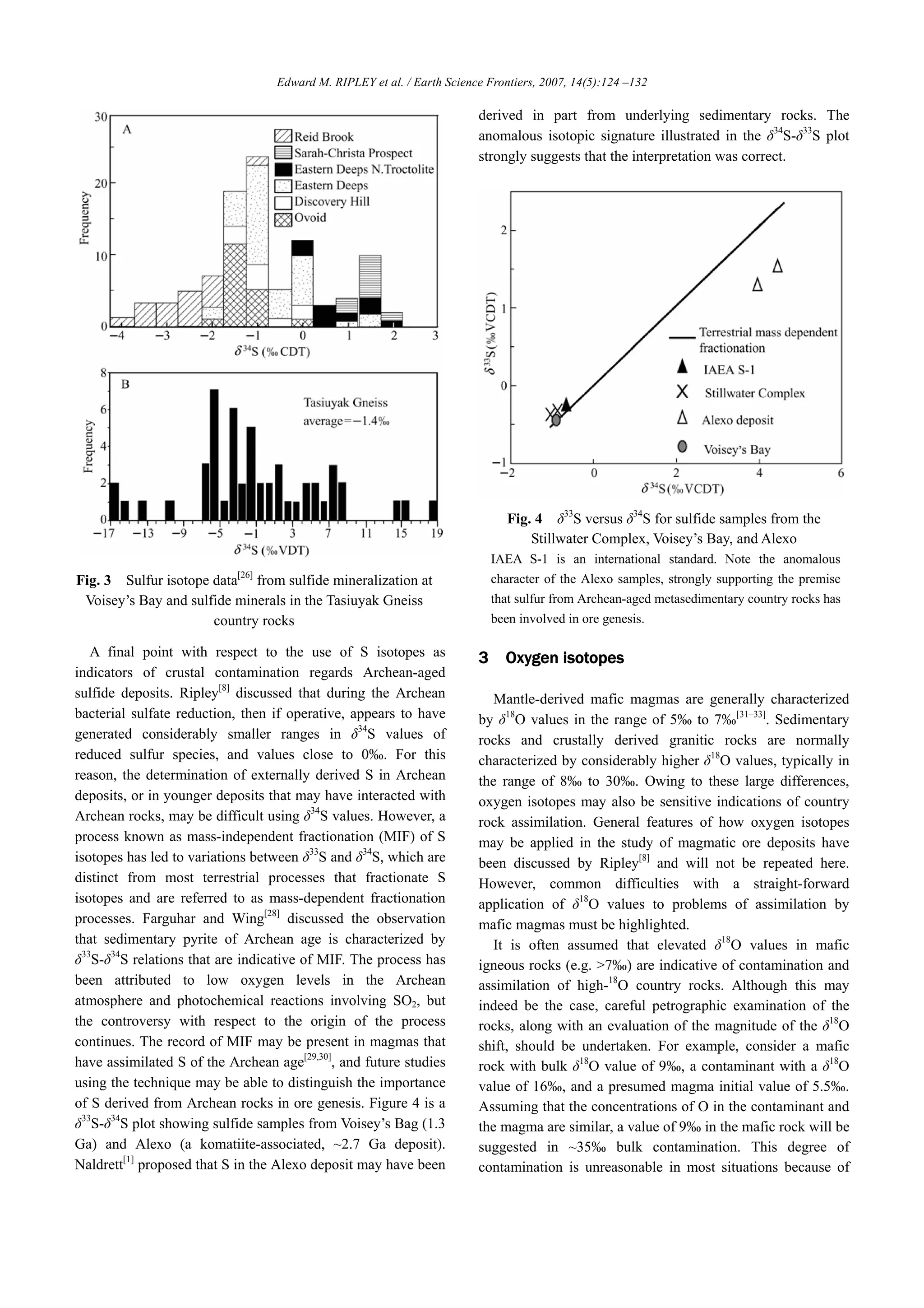Applications of stable and radiogenic isotopes to magmatic cu ni-pge ...