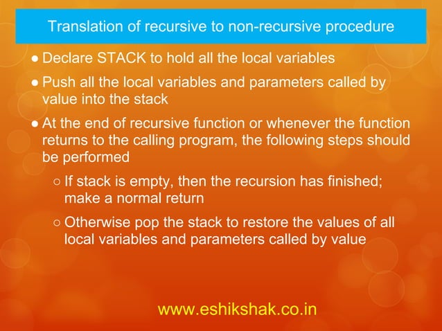 Applications of stack | PDF