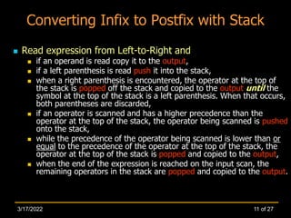 Applications of Stack | PDF