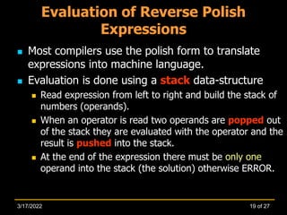 Applications of Stack | PDF