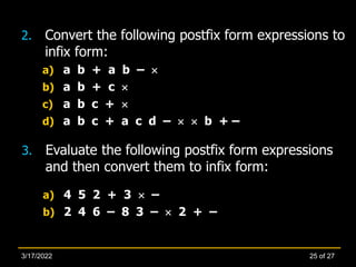 Applications of Stack | PDF