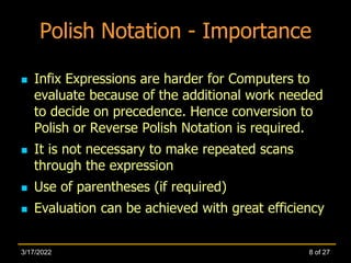 Applications of Stack | PDF
