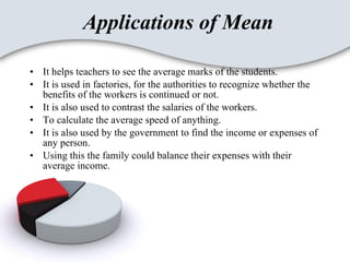 Applications of statistics in daily life | PPT