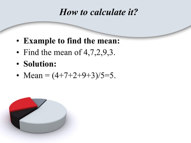 Applications of statistics in daily life | PPT