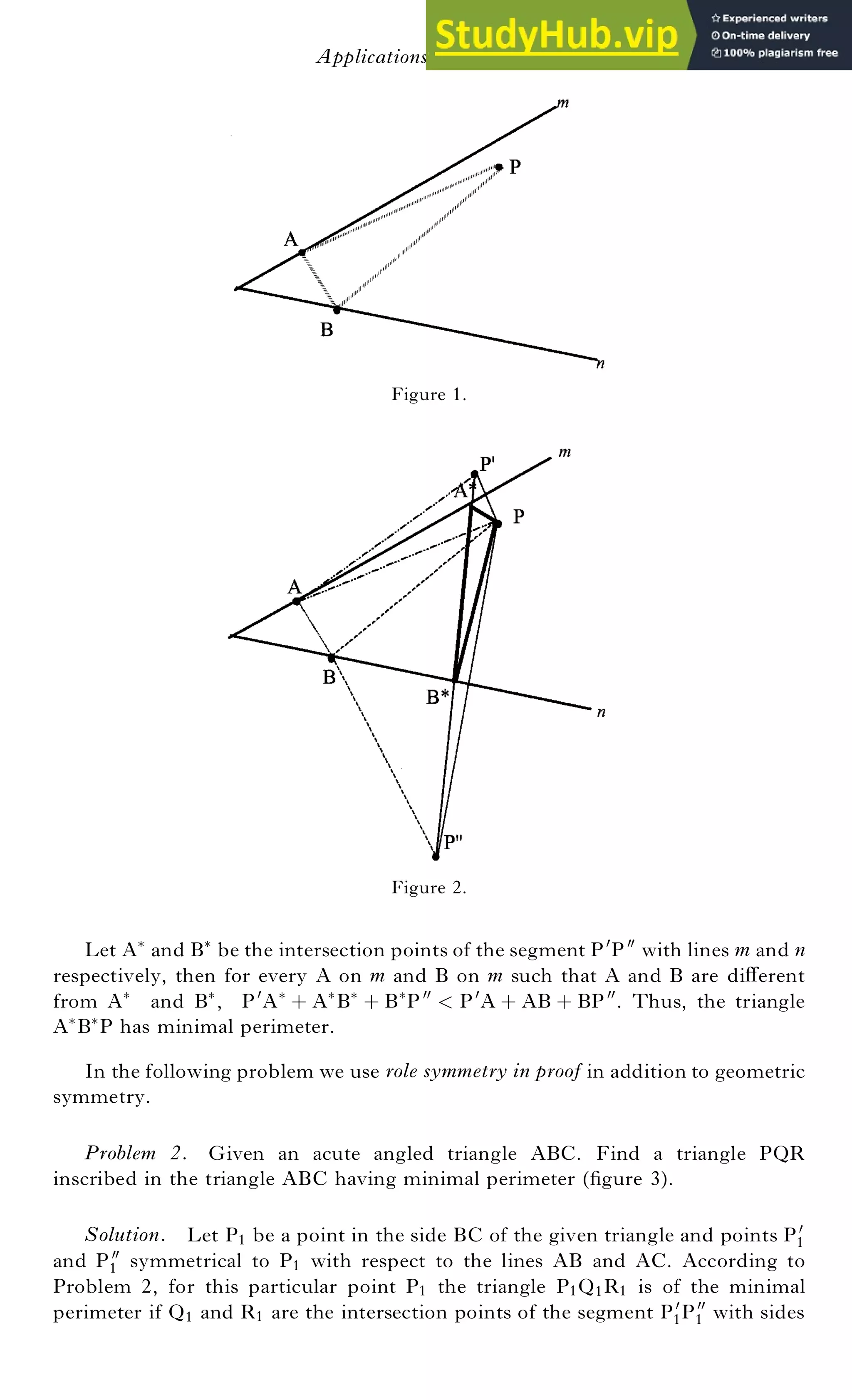 Applications Of Symmetry To Problem Solving | PDF