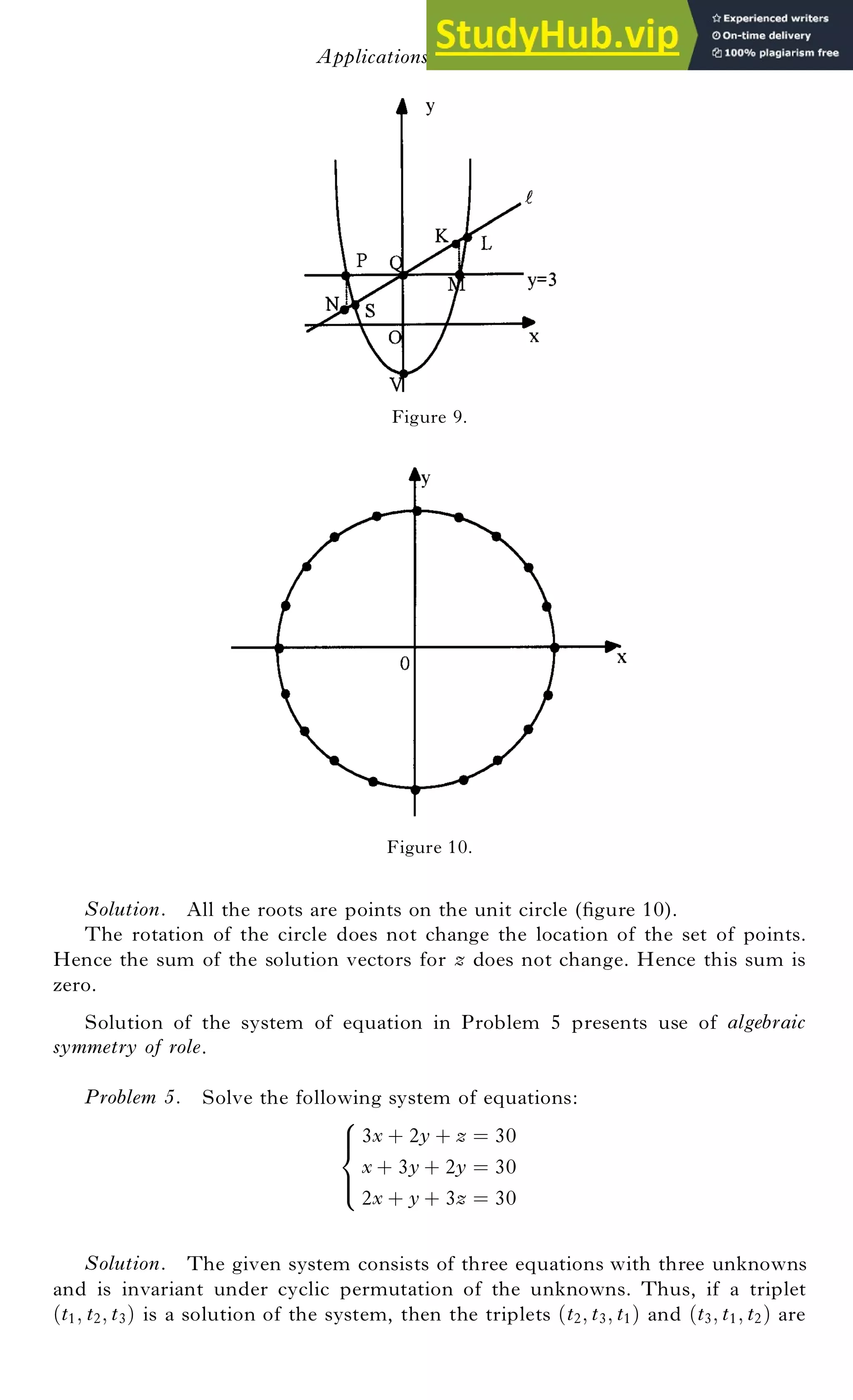 Applications Of Symmetry To Problem Solving | PDF